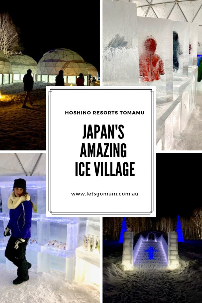 The amazing Japanese Ice Village - Hoshino Resorts Tomamu | Let's go Mum