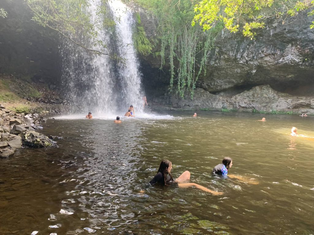 Byron Bay waterfalls - Killen Falls - public swimming waterfall | info ...