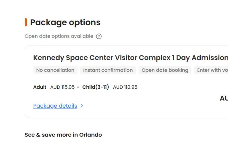 How to buy NASA Kennedy Space Center tickets from Australia | Let's go Mum