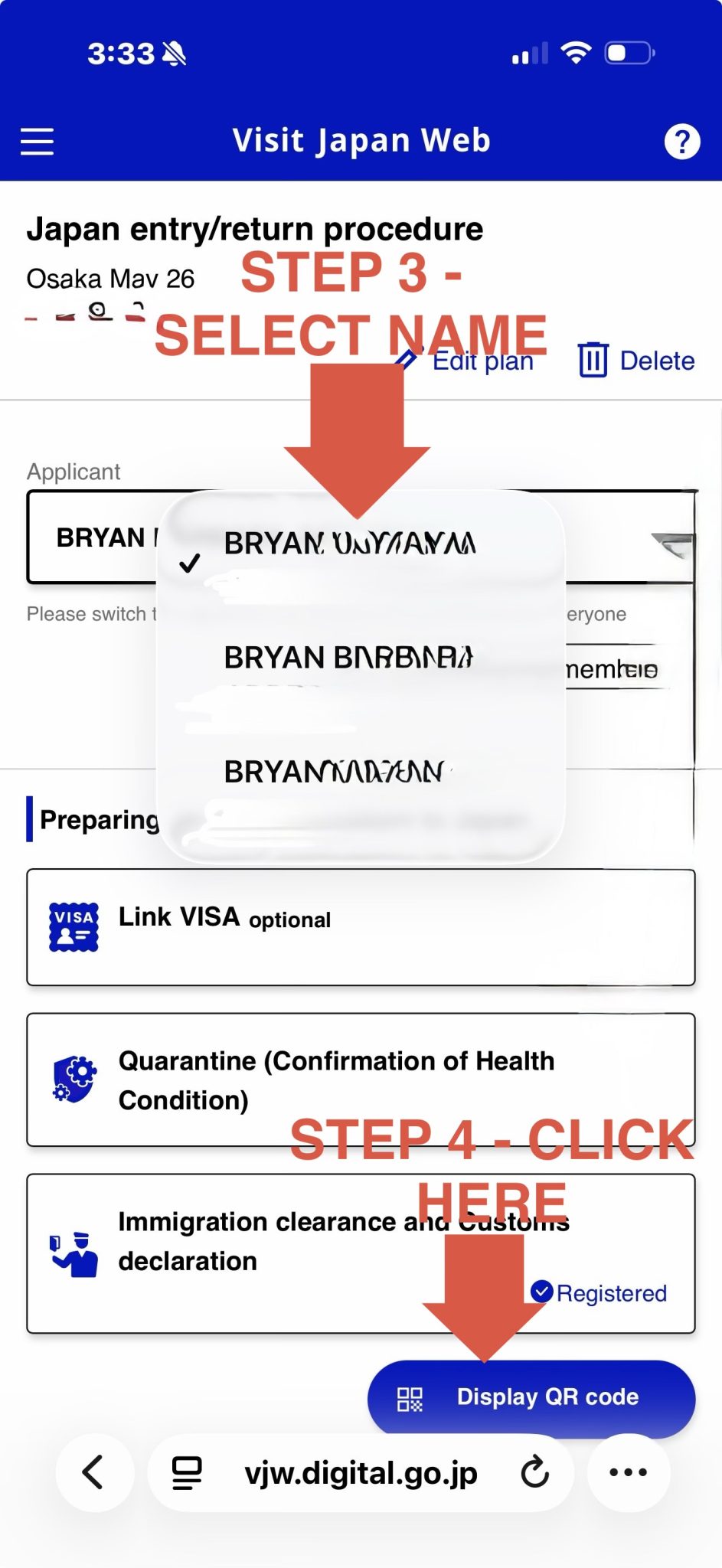 Visit Japan Web QR entry code - a beginner's guide! | Let's go Mum